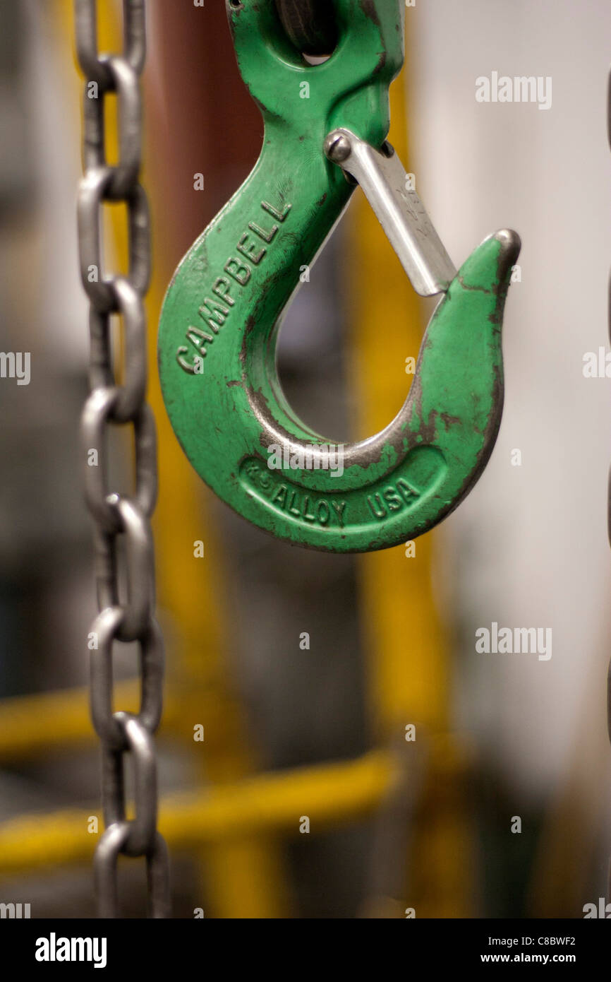 Hoist Chain Block Banque d'image et photos - Alamy