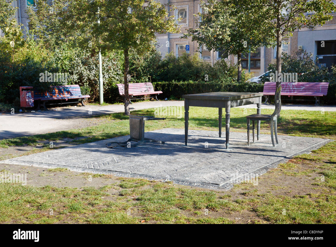 Raum der verlassene, par Karl Biedermann, Koppenplatz en souvenir du ...