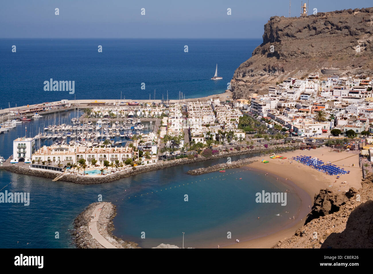 Playa mogan Banque de photographies et d’images à haute résolution - Alamy