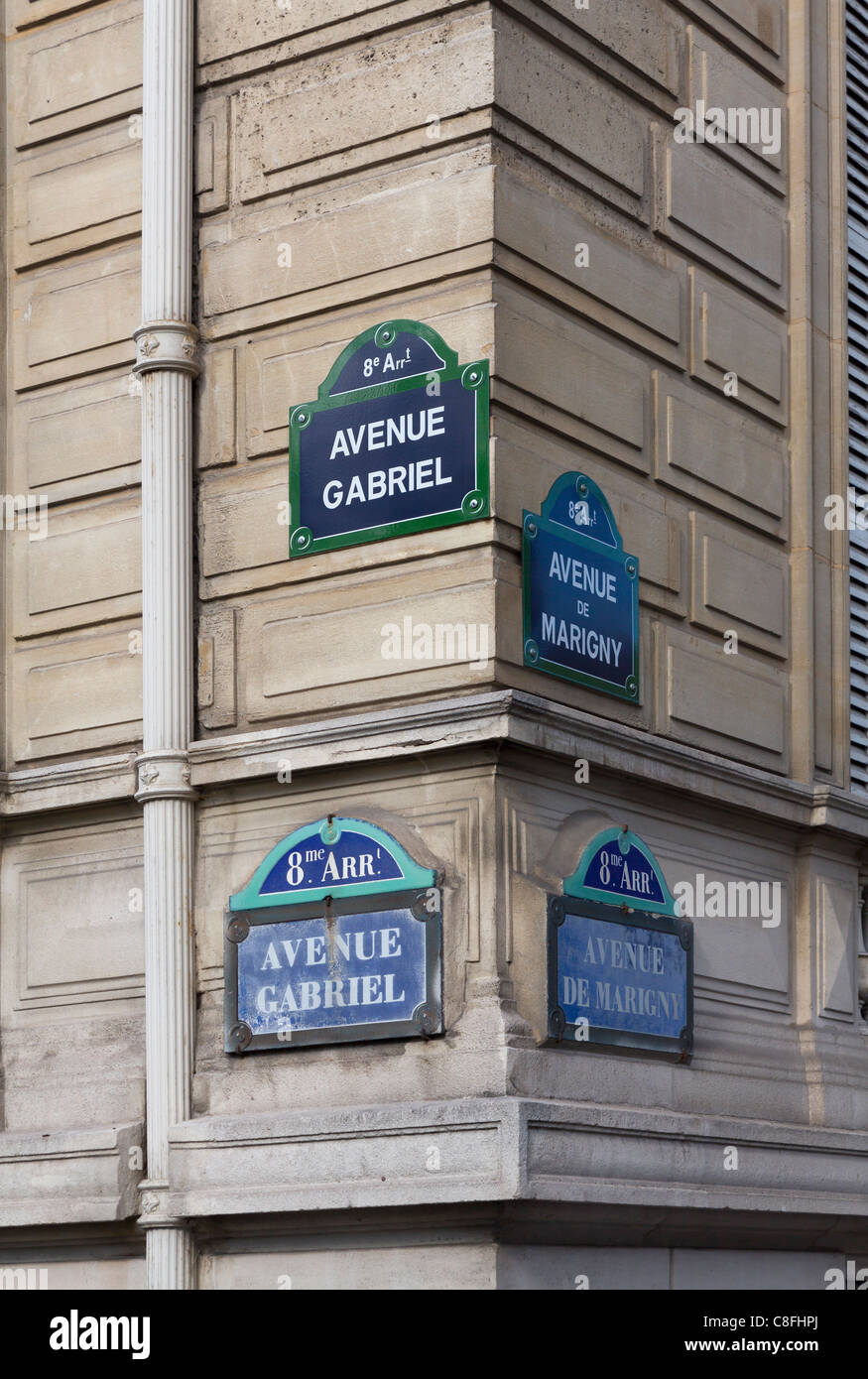 Plaques de rue paris Banque de photographies et d’images à haute ...