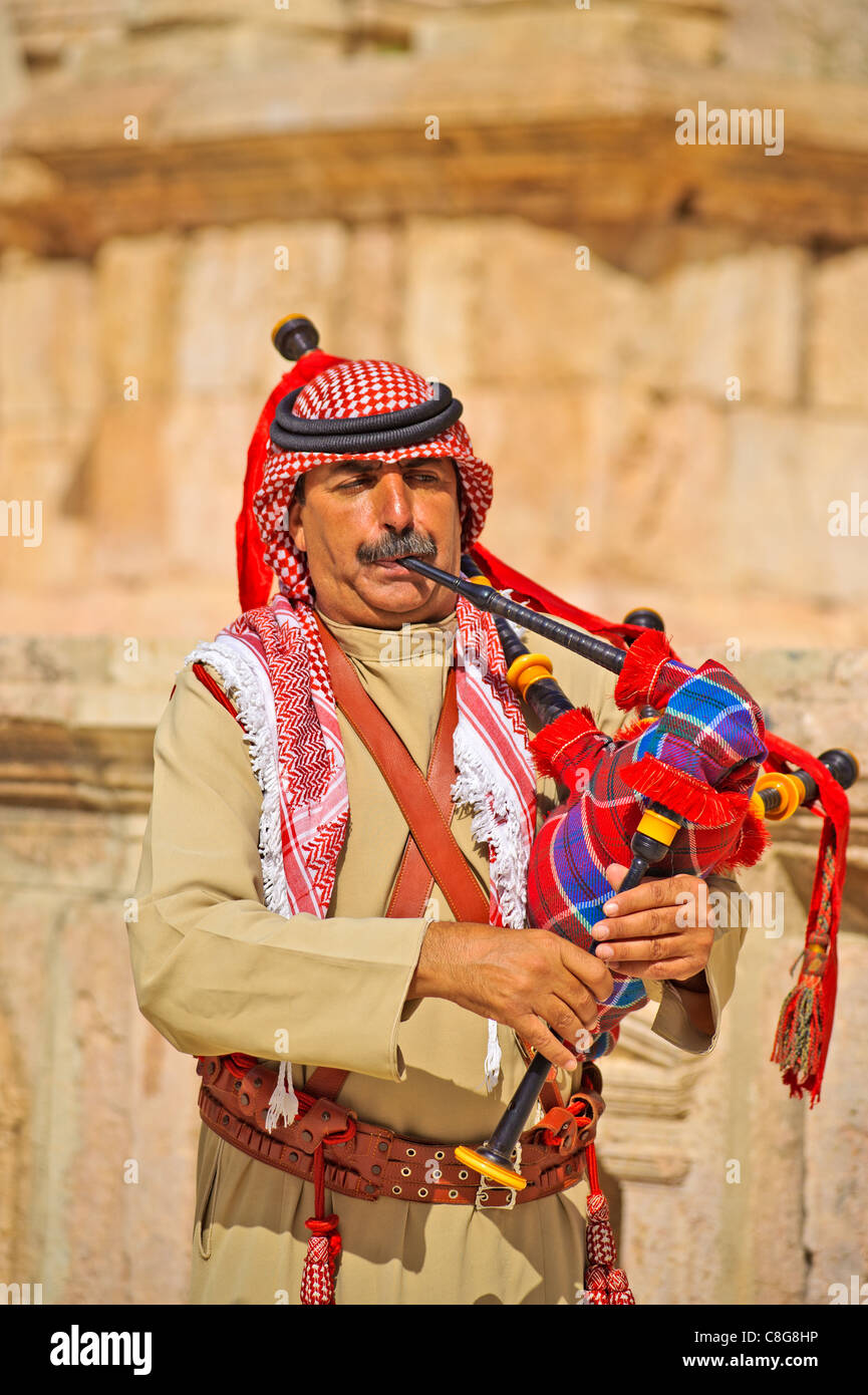 Cornemuse arabe, jordanie Banque de photographies et d’images à haute ...