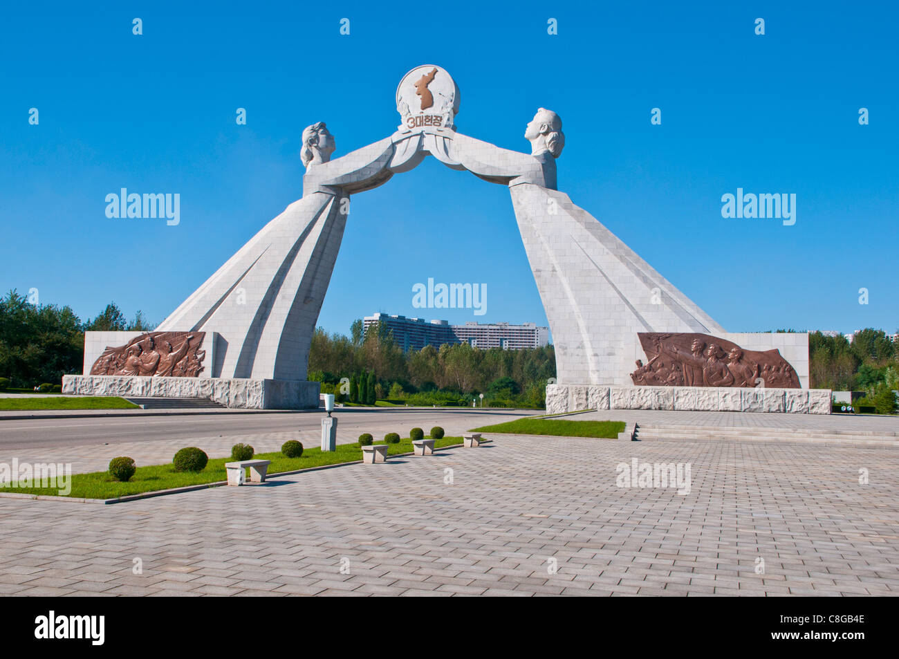 Reunification monument Banque de photographies et d’images à haute ...