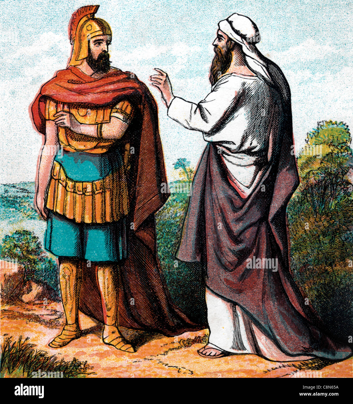 Bible illustration christianity christian Banque de photographies et d ...