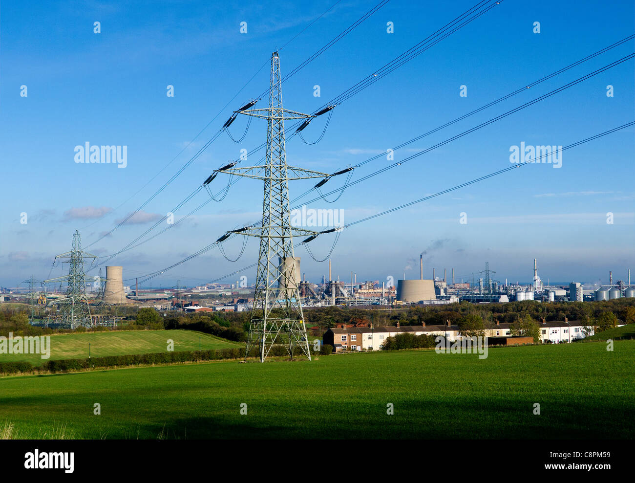 Wilton Place Usine de produits chimiques et de la turbine à gaz de ...