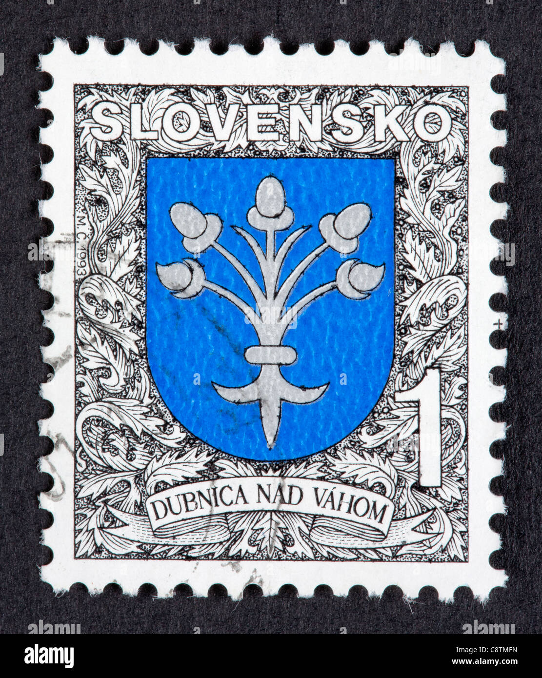 Slovakian postage stamp Banque de photographies et d’images à haute ...