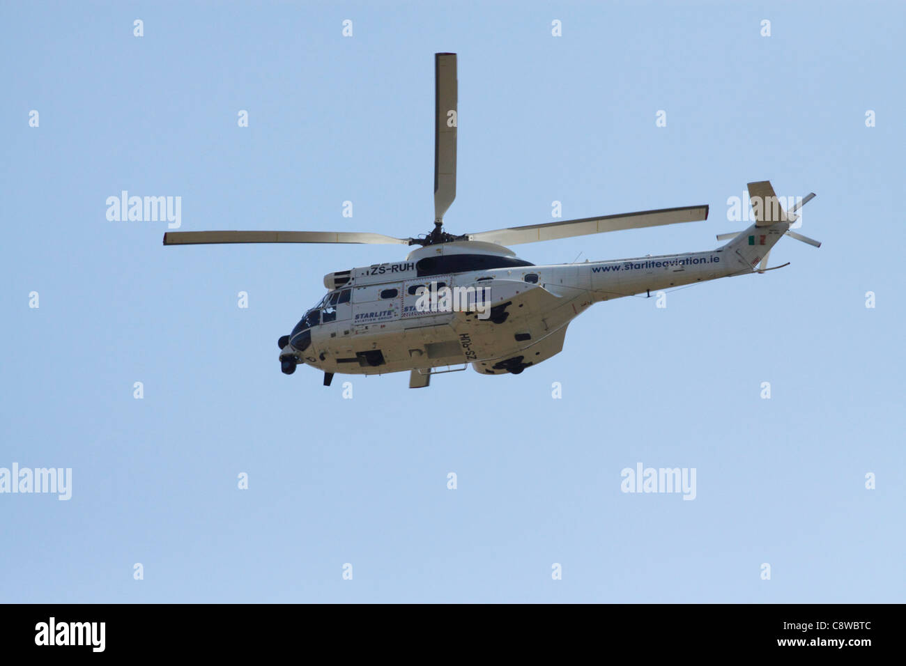 Eurocopter AS 332 hélicoptère Super Puma dans les couleurs de l ...