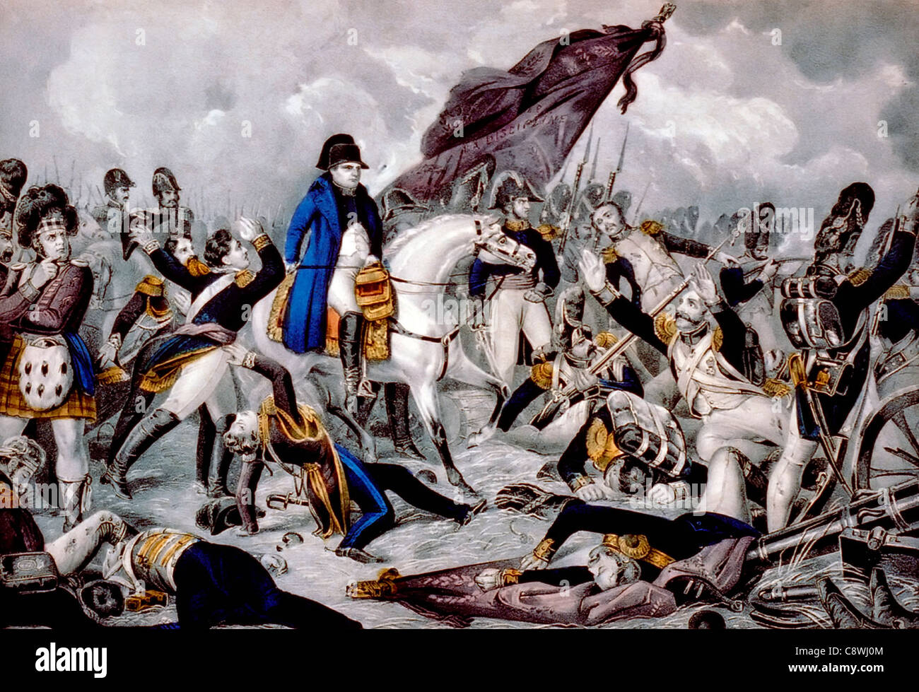 Waterloo napoleon bonaparte Banque de photographies et d’images à haute ...