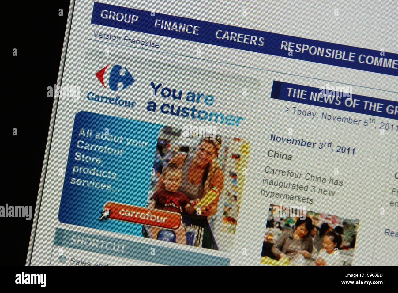 Carrefour logo sign Banque de photographies et d’images à haute ...