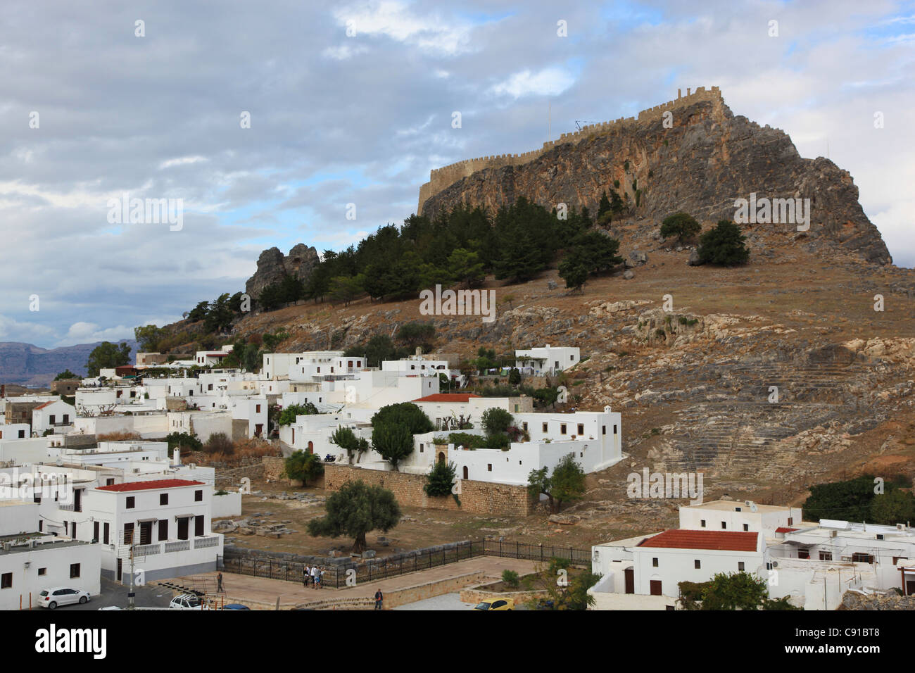 Villages de rhodes Banque de photographies et d’images à haute ...