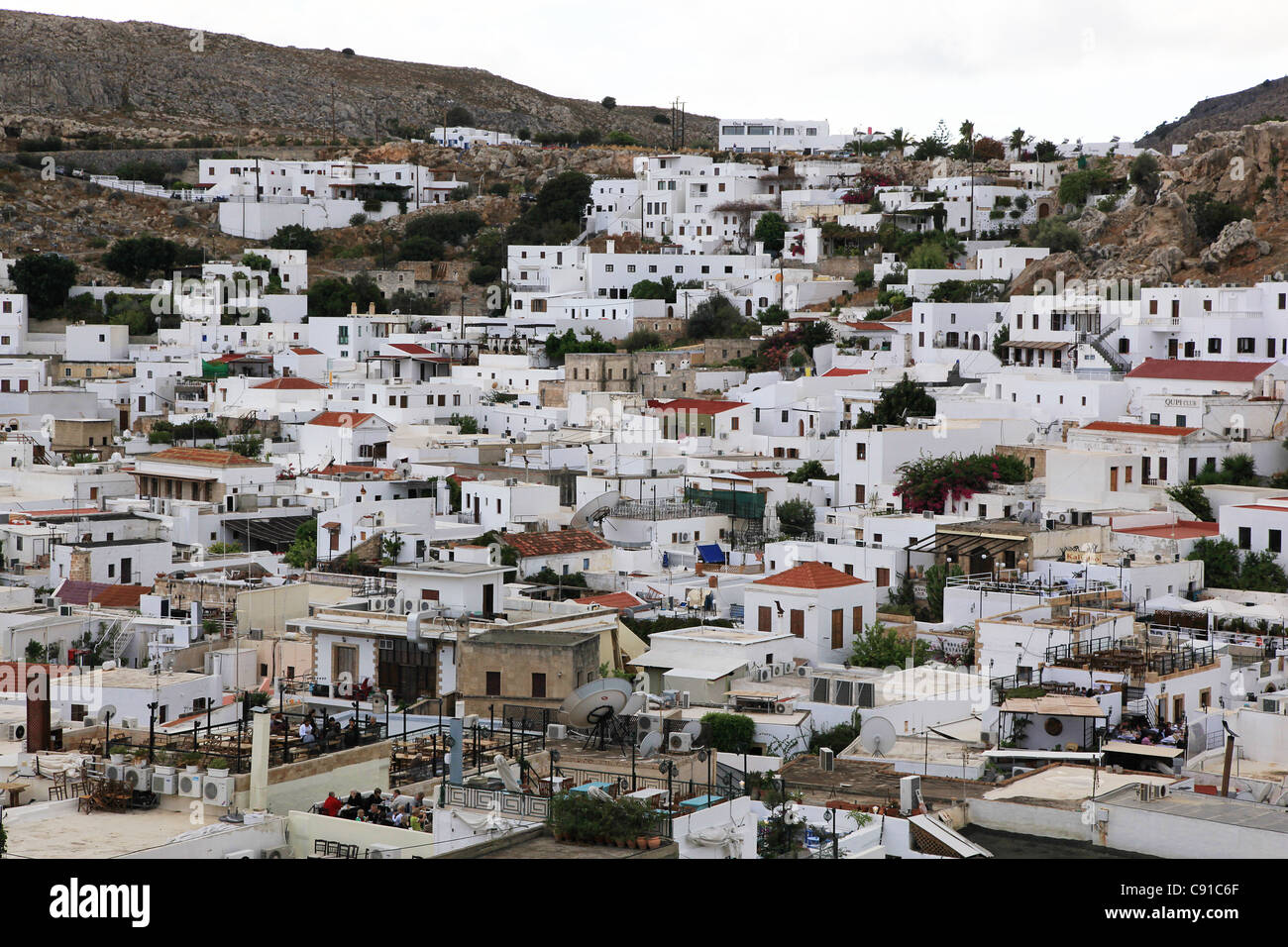 Villages de rhodes Banque de photographies et d’images à haute ...