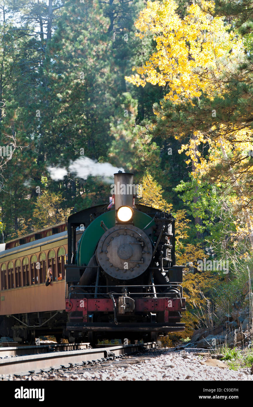 Steam locomotive 1880 Banque de photographies et d’images à haute ...