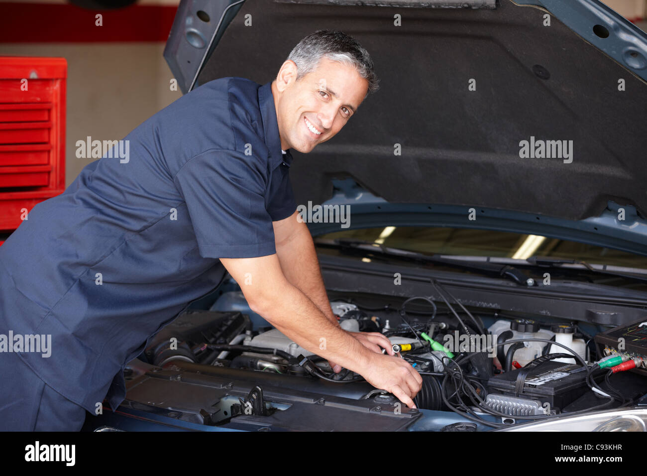 Le mecanicien Banque de photographies et d’images à haute résolution ...