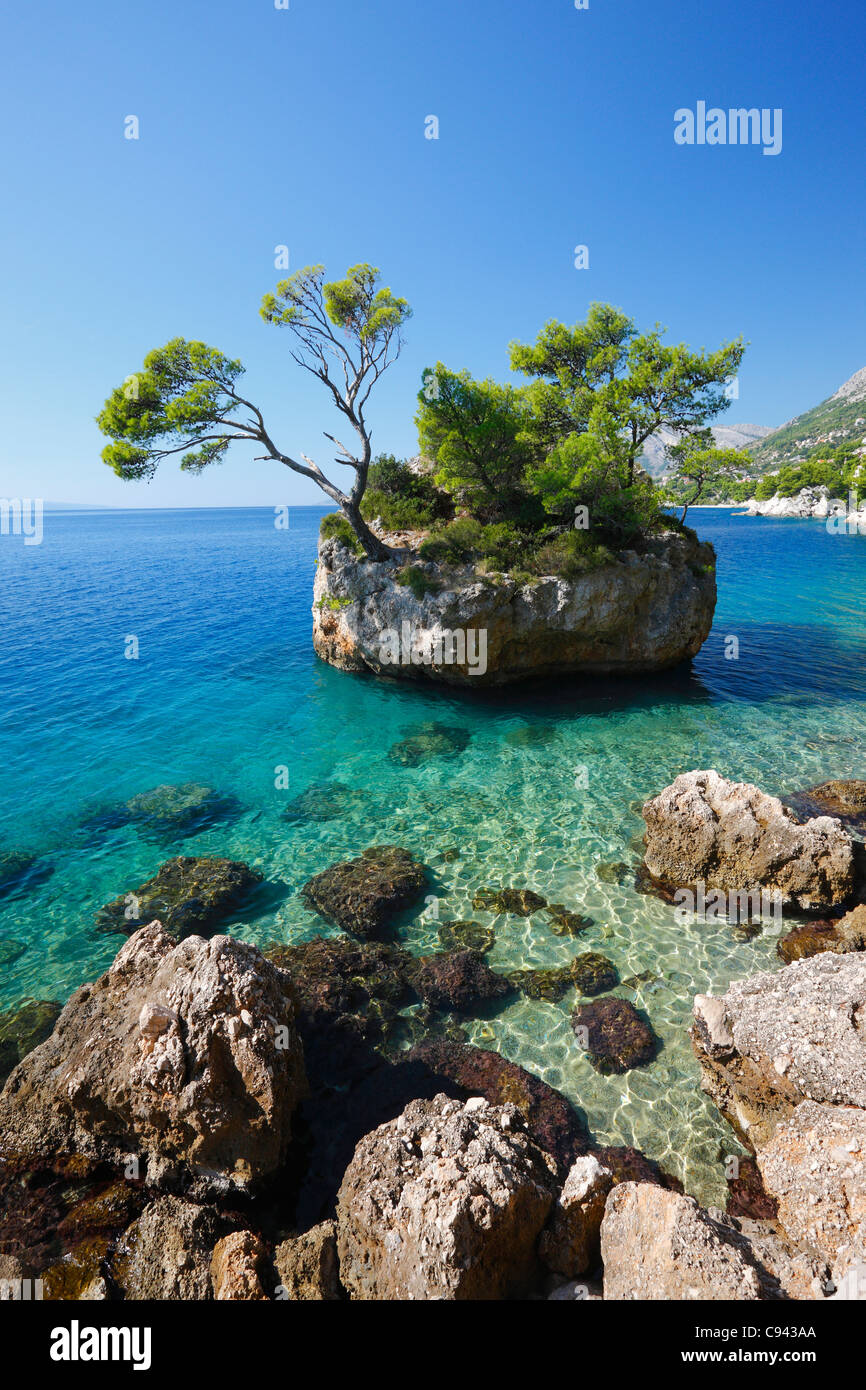 Brela rock Banque de photographies et d’images à haute résolution - Alamy