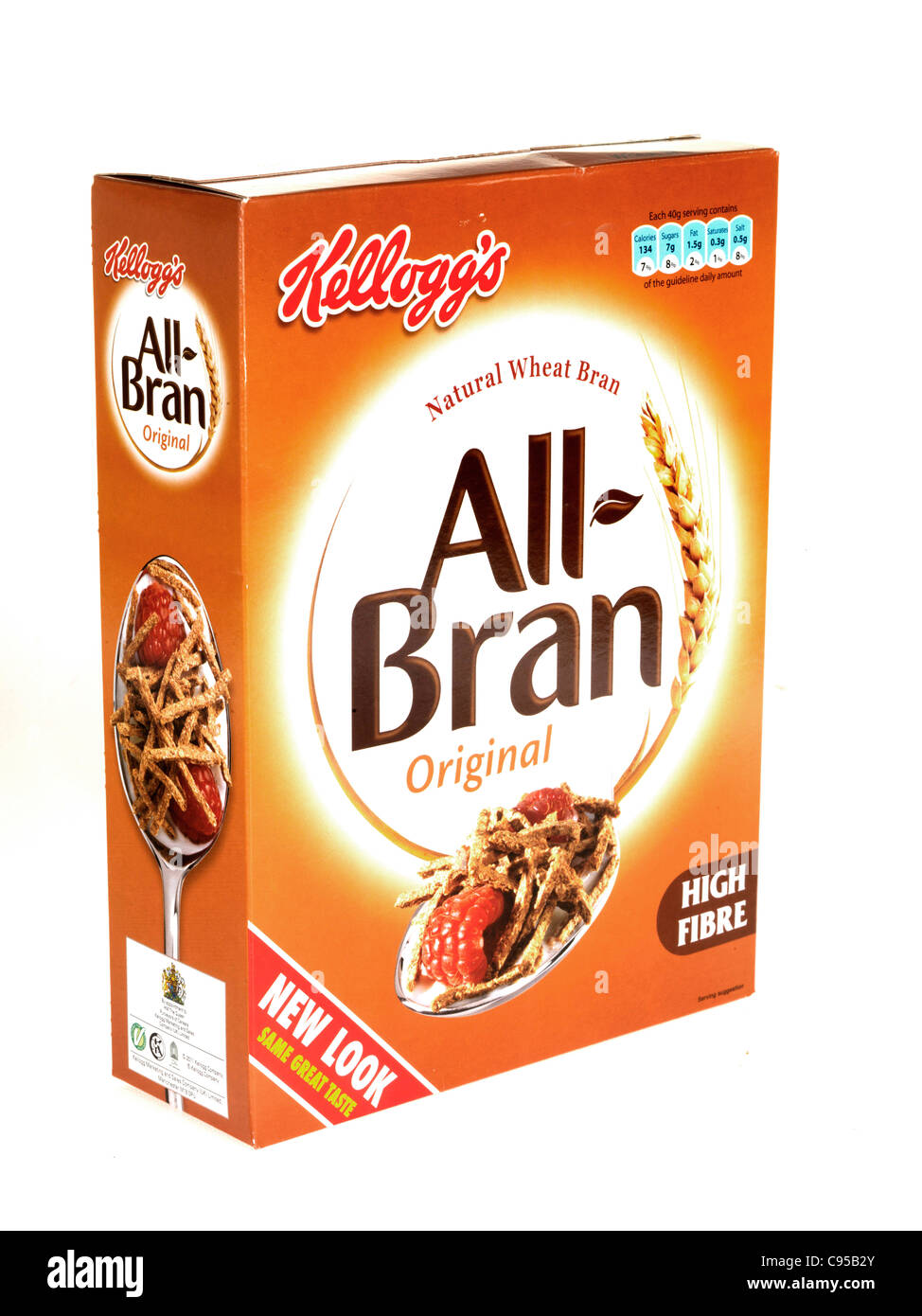 Kelloggs all bran breakfast cereal Banque de photographies et d’images ...