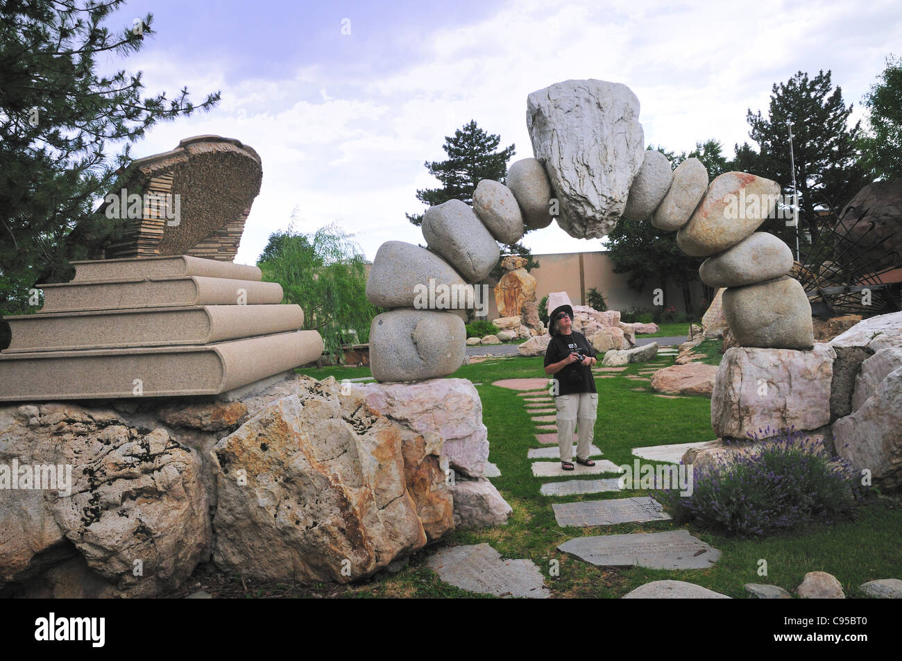 Gilgal sculpture garden Banque de photographies et d’images à haute ...