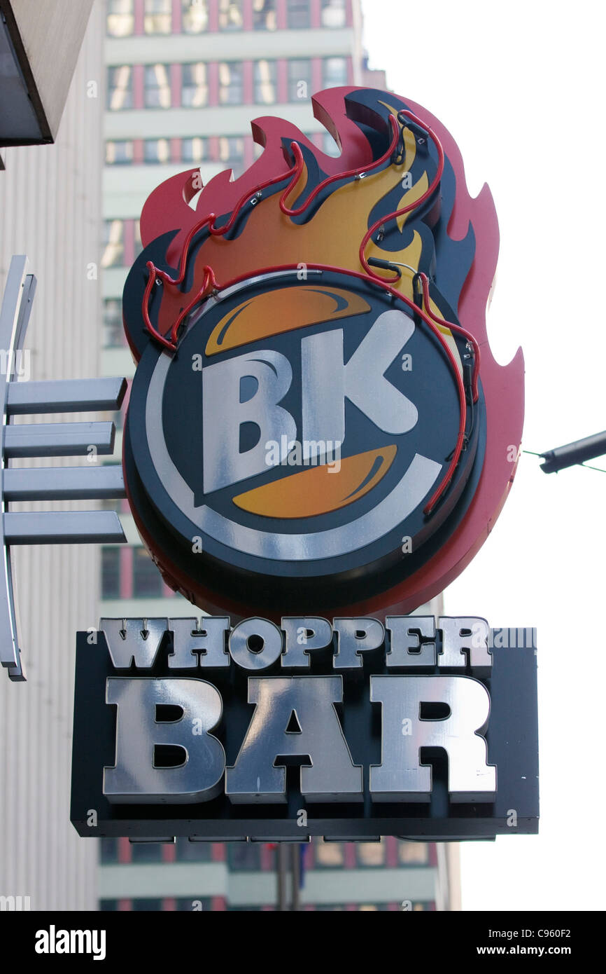 Bar à whopper Banque de photographies et d’images à haute résolution ...