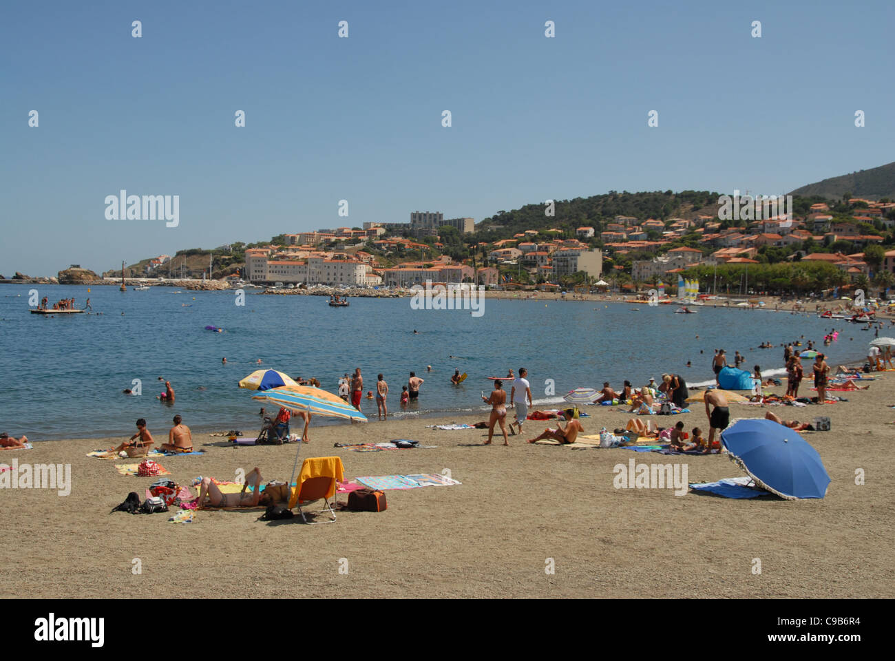 Banyuls sur mer beach Banque de photographies et d’images à haute ...