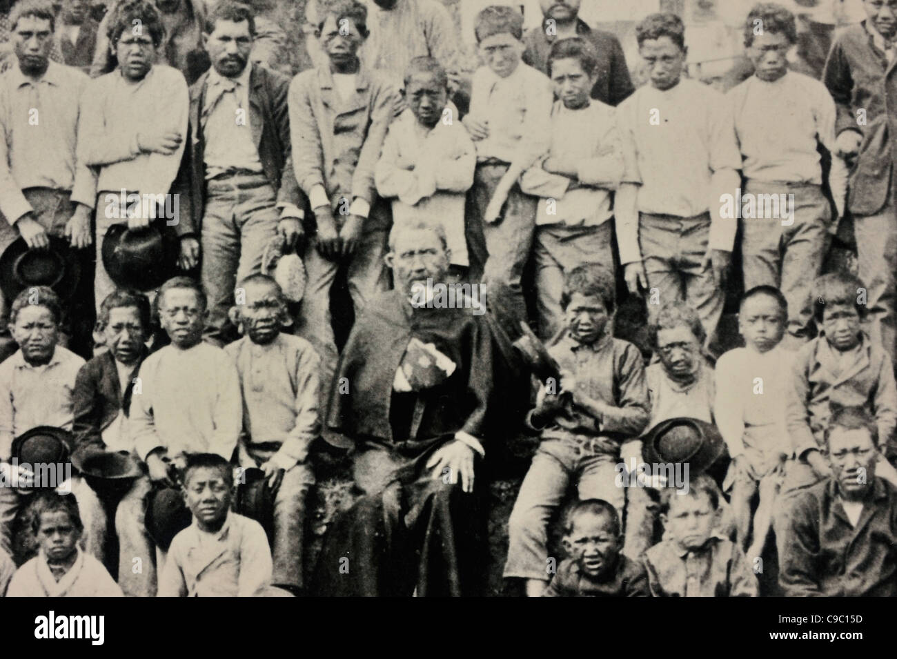 Le Père Damien / Jozef De Veuster, missionnaire catholique romain qui l ...