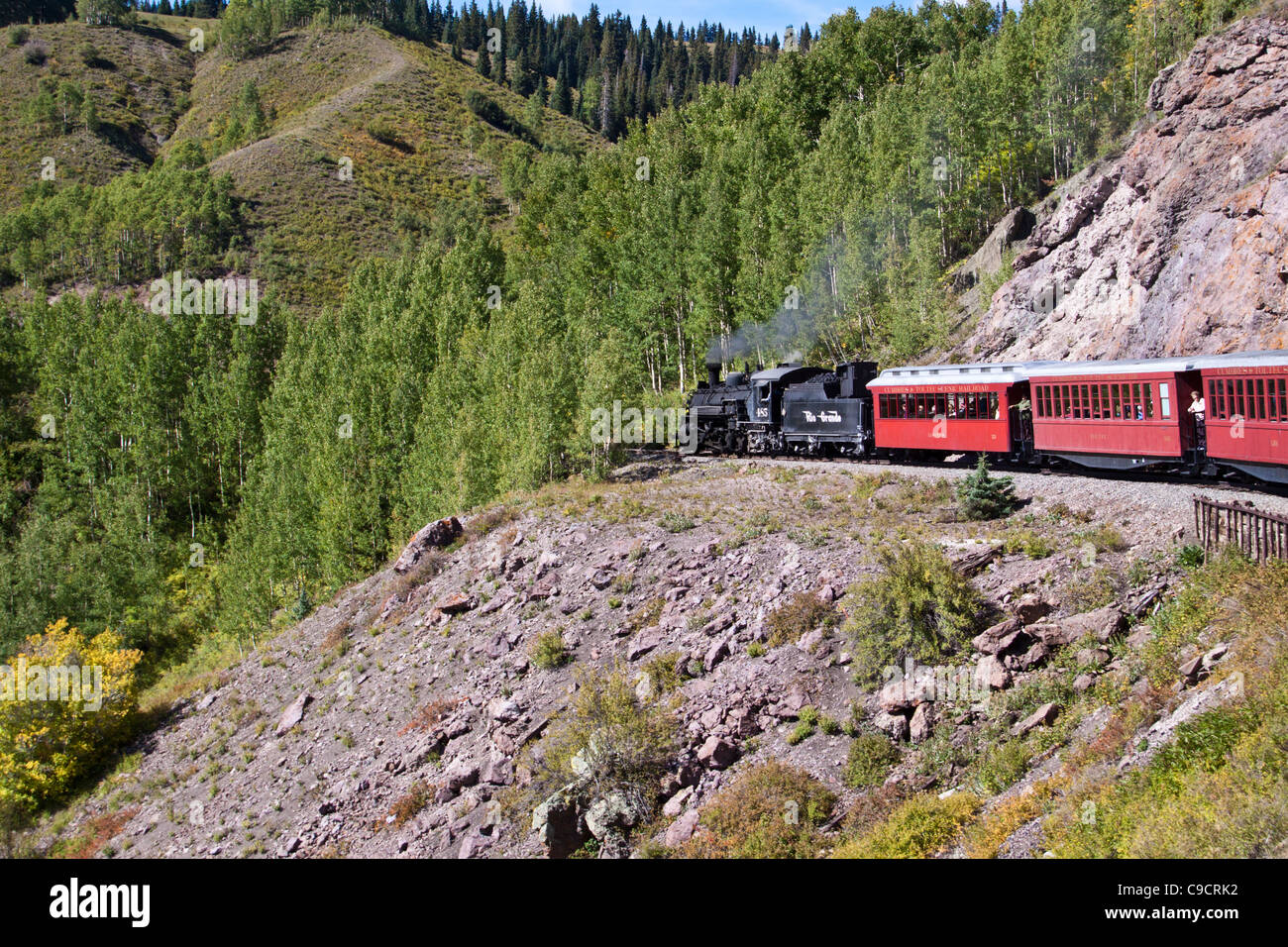 Balades en train chama Banque de photographies et d’images à haute ...