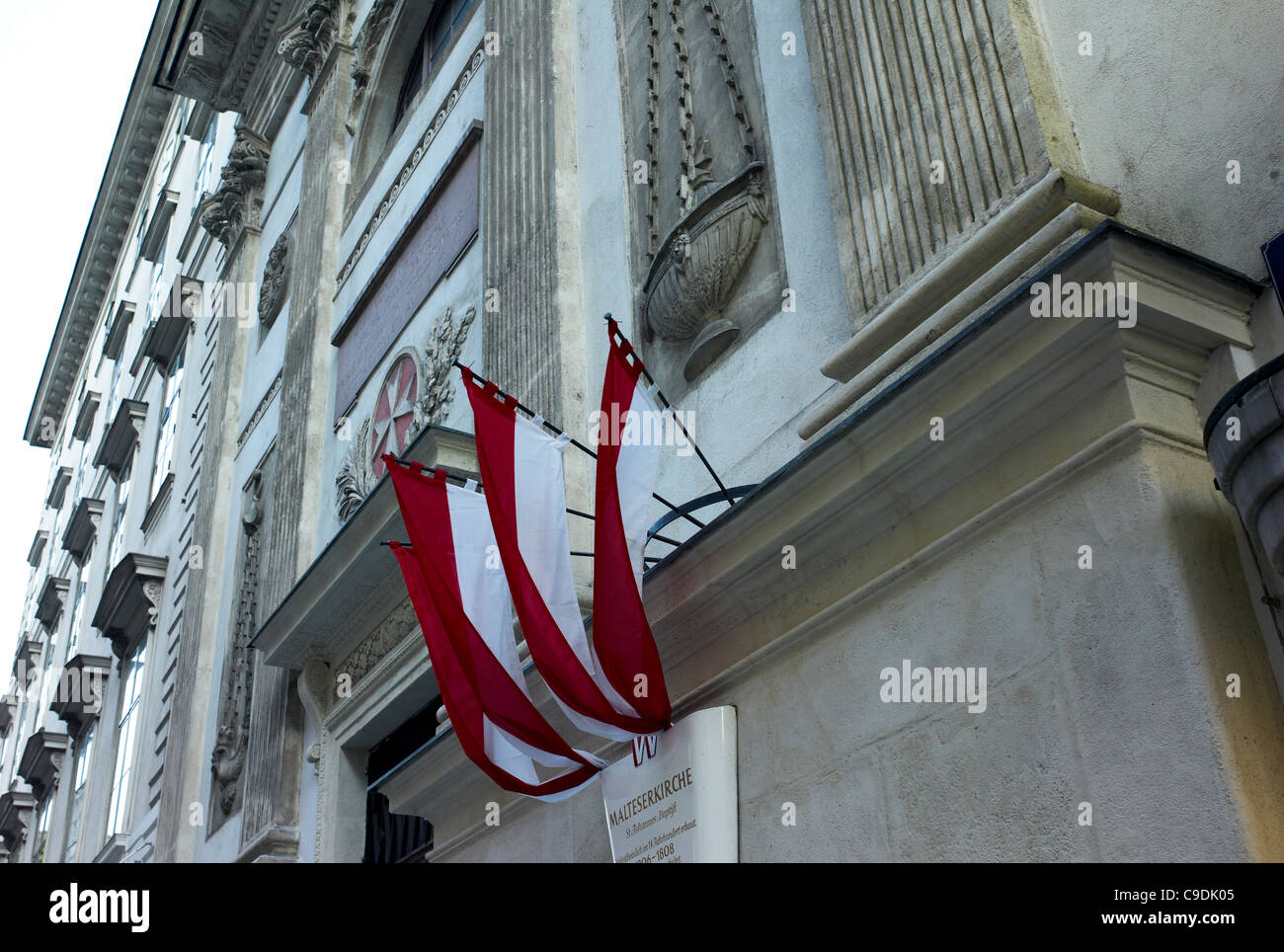 Drapeau de vienne Banque d'image et photos - Alamy