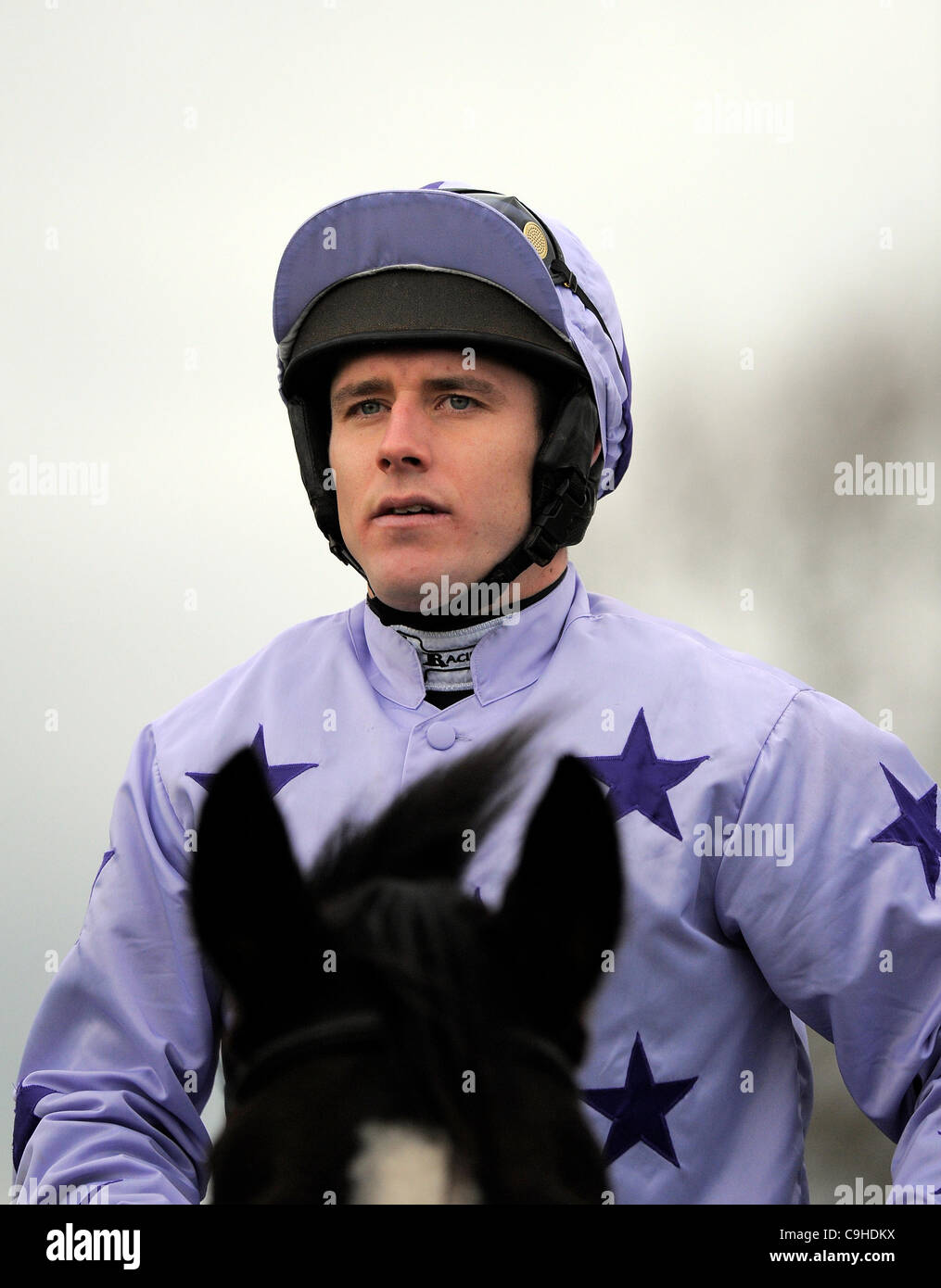 Jockey adam pogson at southwell racecourse Banque de photographies et d ...
