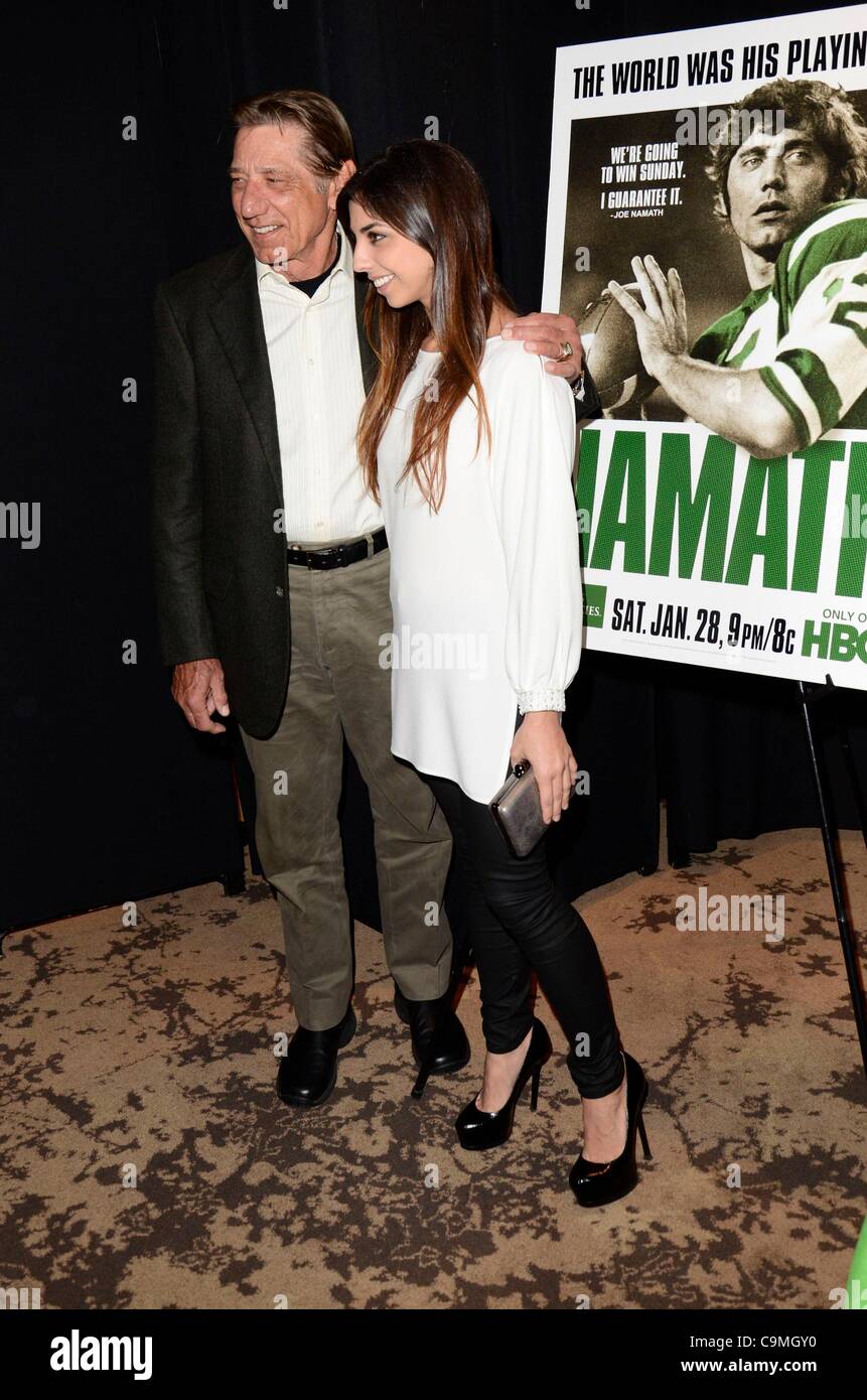 Jessica namath and joe namath Banque de photographies et d’images à ...