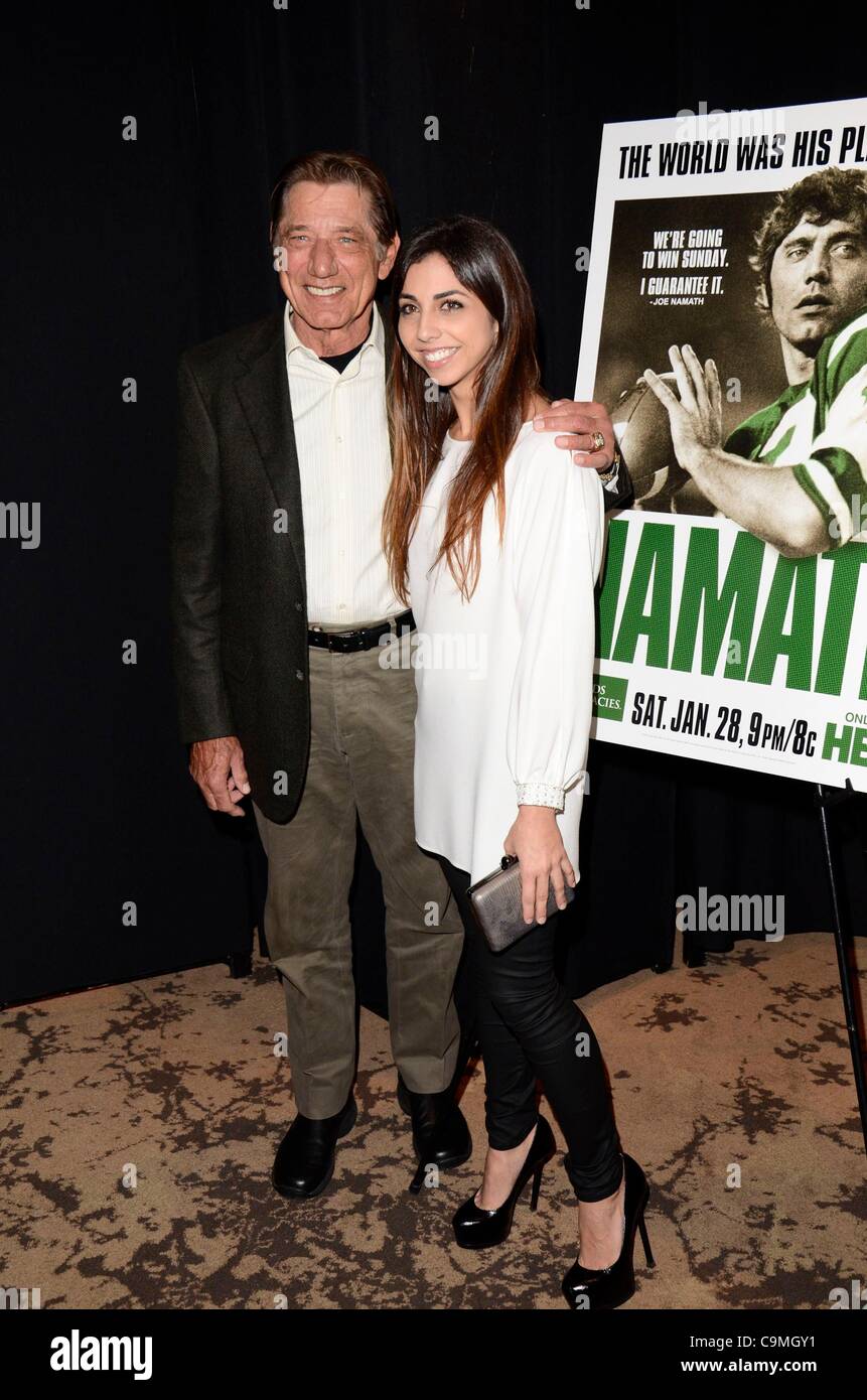 Jessica namath and joe namath Banque de photographies et d’images à ...