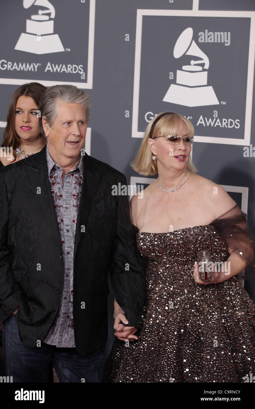 12 février 2012 - Los Angeles, Californie, États-Unis - BRIAN WILSON et ...