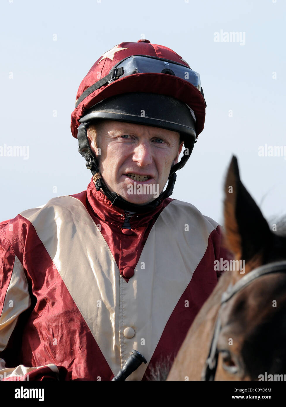 Jockey joe fanning hippodrome de southwell Banque de photographies et d ...