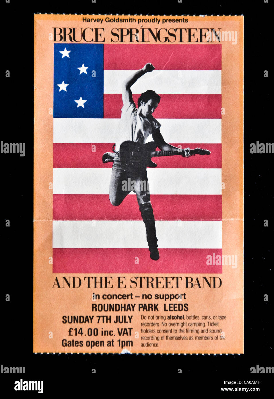 Bruce springsteen 1985 Banque de photographies et d’images à haute ...