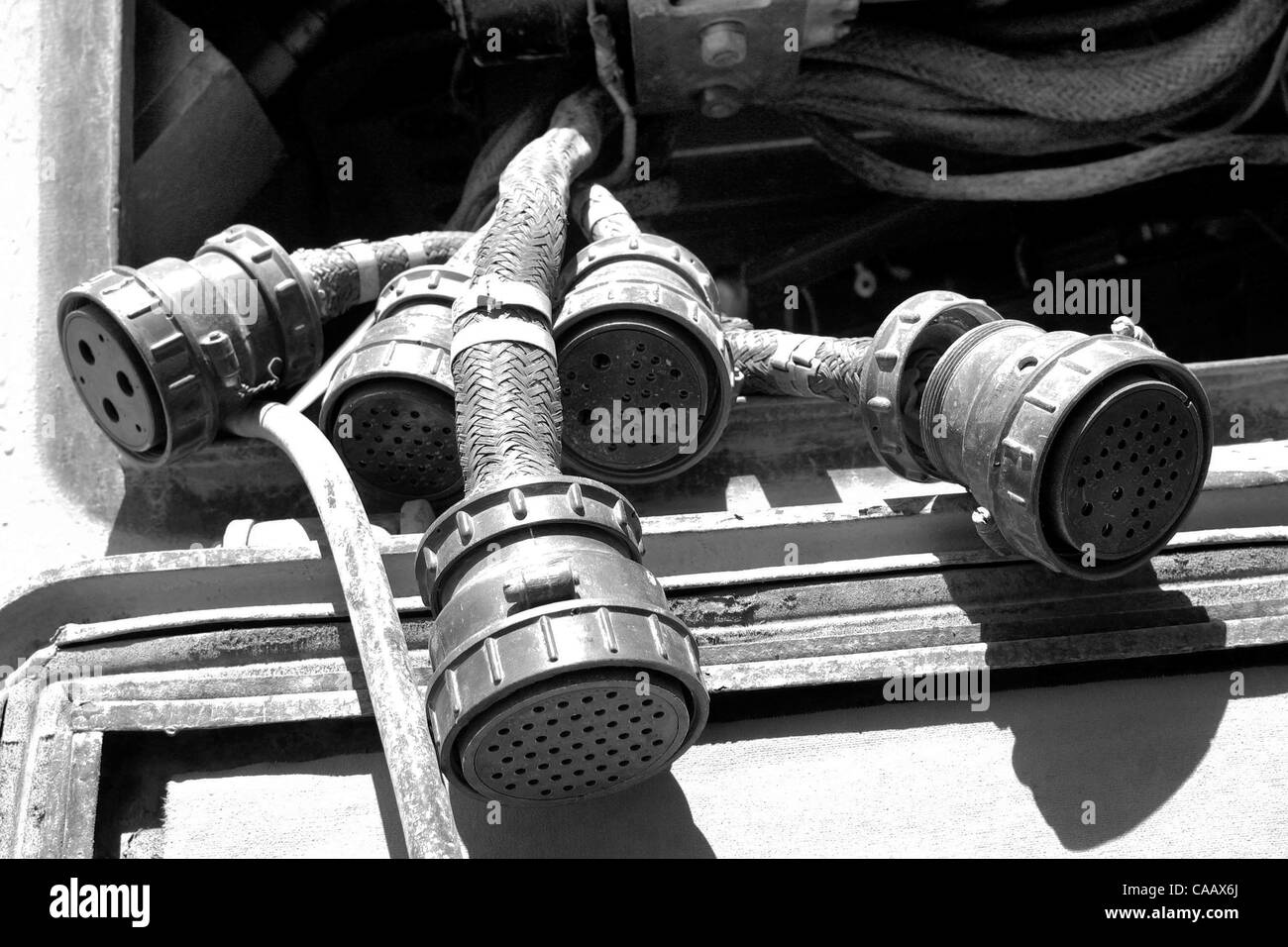 Plus de détails à partir d'un véhicule blindé, une sorte de canon ...