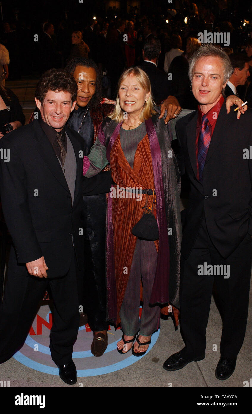 29 févr., 2004 ; Los Angeles, CA, USA ; Singer Joni MITCHELL et ses ...