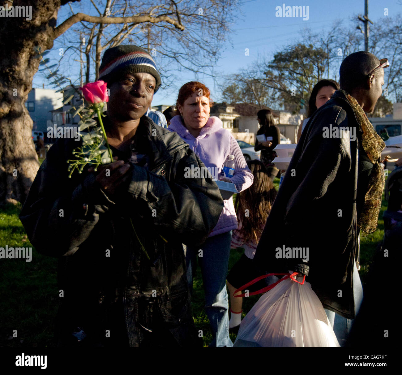 Tanisha, Mosley-Whisenton 36 fleurs, détient elle a reçu de Lynne ...