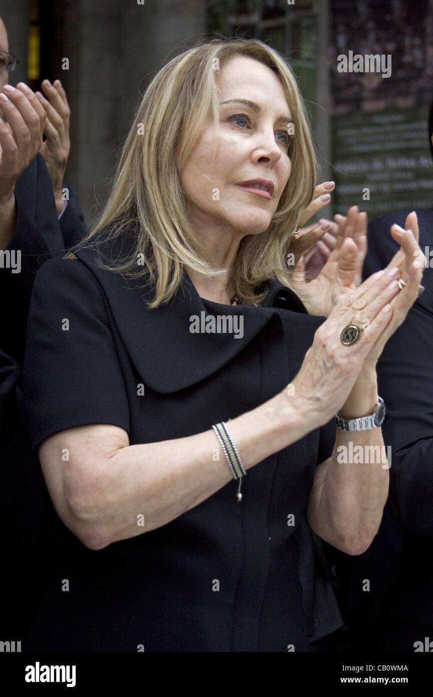 16 mai 2012 - Mexico, District Fédéral, Mexique - Silvia Lemus, épouse ...