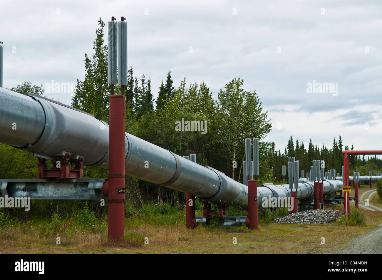 Alaska oil pipeline Banque de photographies et d’images à haute ...