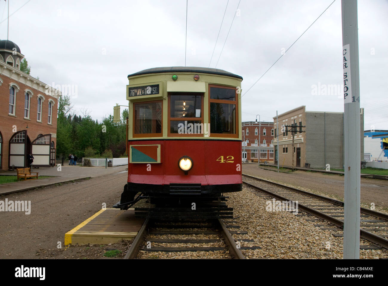 Tramway historique edmonton Banque de photographies et d’images à haute ...