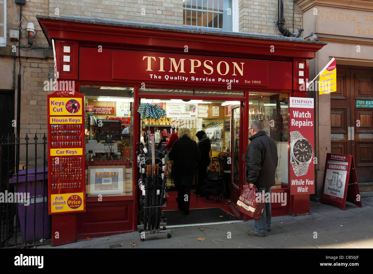 Timpson store Banque de photographies et d’images à haute résolution ...