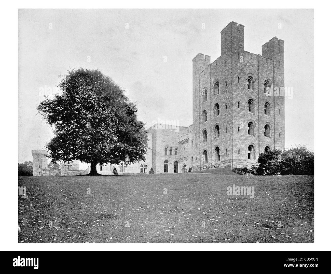 Llandegai Penrhyn Castle country house Bangor Gwynedd au Pays de Galles ...