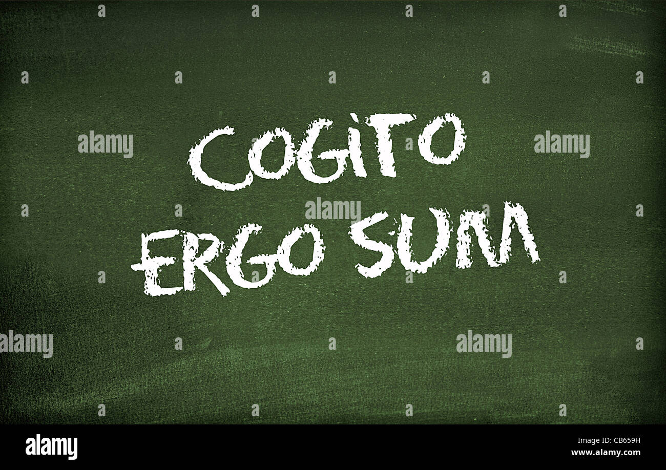 Cogito ergo sum Banque de photographies et d’images à haute résolution ...