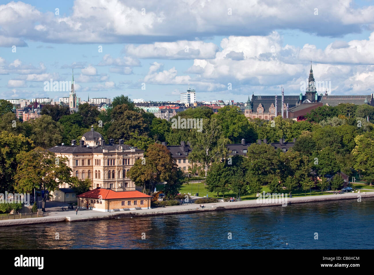 ,Stockholm capitale de la Suède;Scandinavie Bâtiments;et le quartier du ...