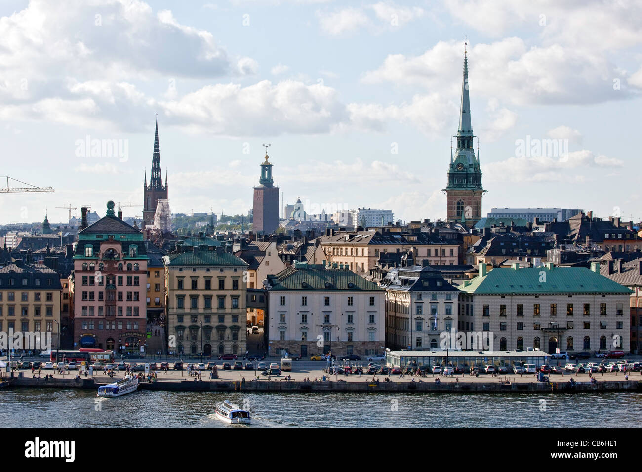 ,Stockholm capitale de la Suède;Scandinavie Bâtiments;et le quartier du ...