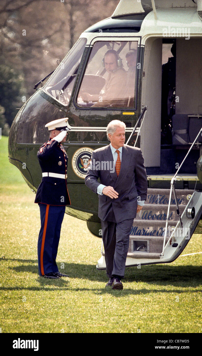 Bill clinton marine one Banque de photographies et d’images à haute ...