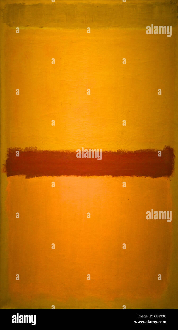 Mark rothko orange and yellow Banque de photographies et d’images à ...