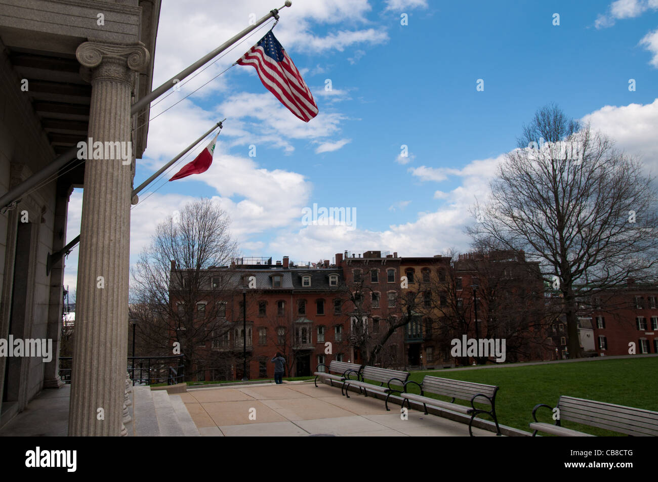 Drapeau de la colline du bunker Banque de photographies et d’images à ...