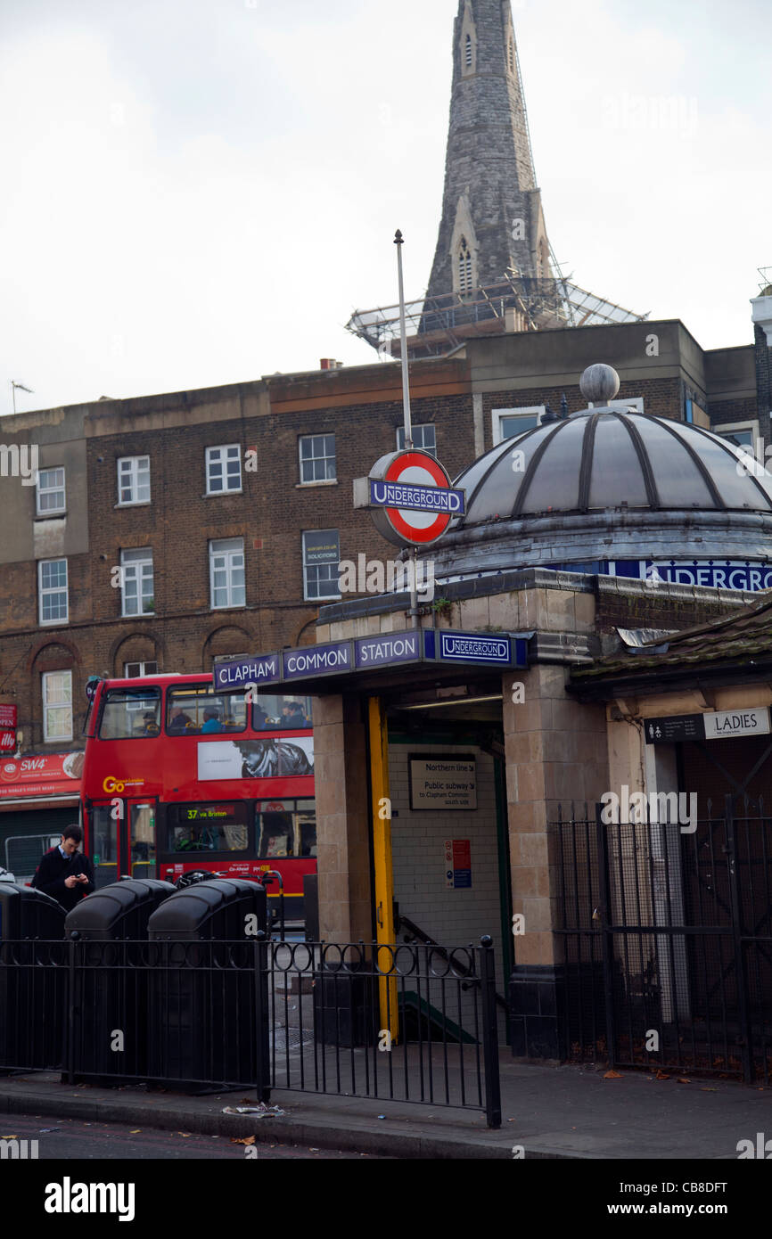 Clapham common underground station Banque de photographies et d’images ...