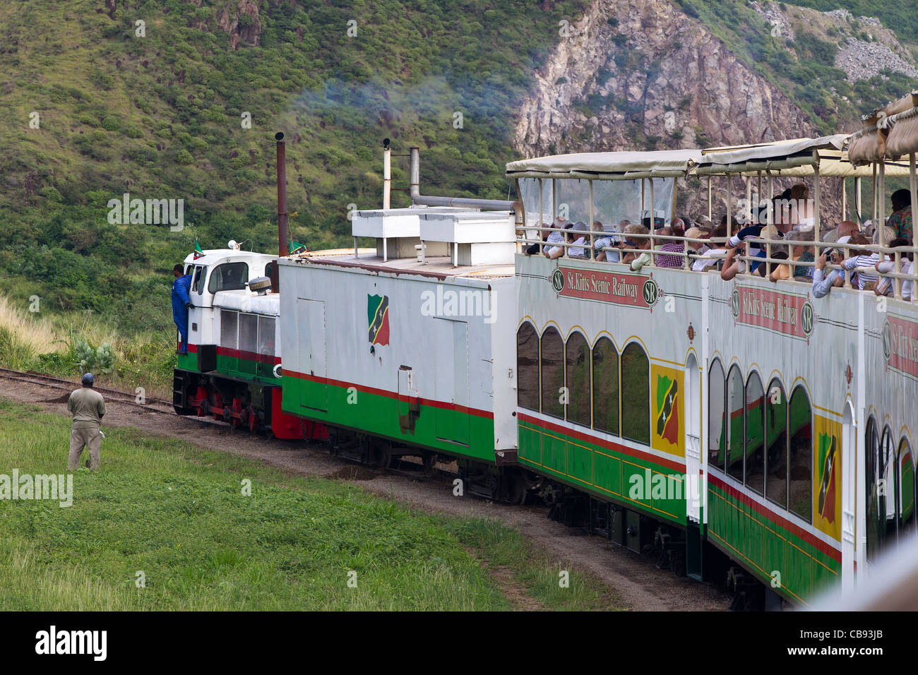 St Kitts Scenic Railway Photo Stock - Alamy