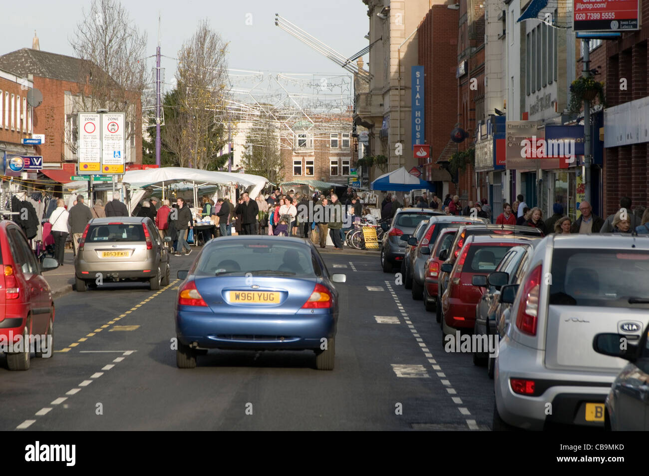 Loughborough town centre Banque de photographies et d’images à haute ...