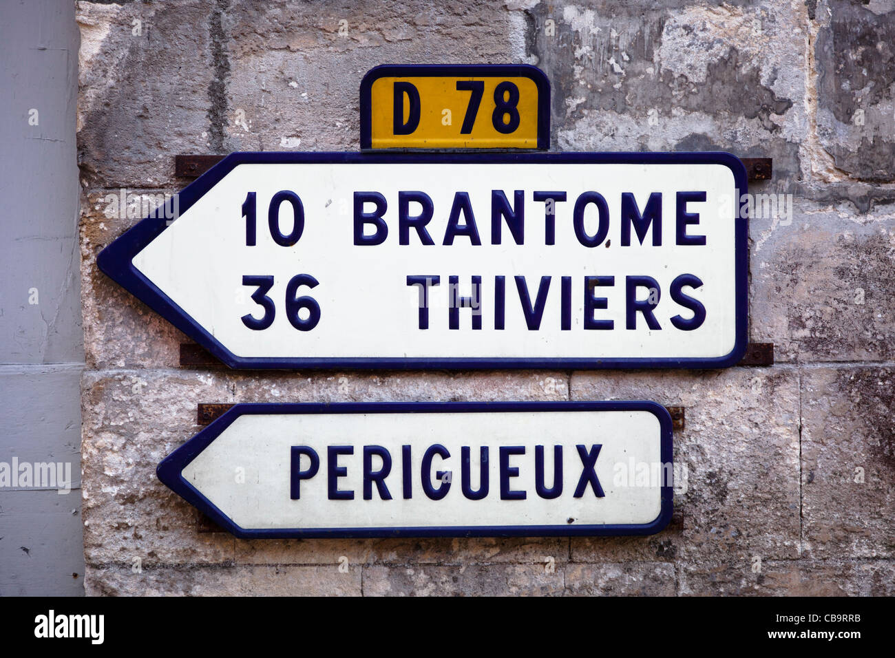 French highway signs Banque de photographies et d’images à haute ...