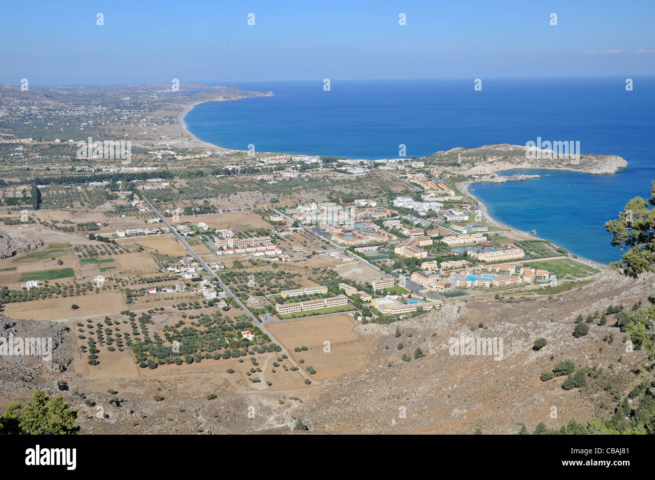 Kolymbia beach Banque de photographies et d’images à haute résolution ...