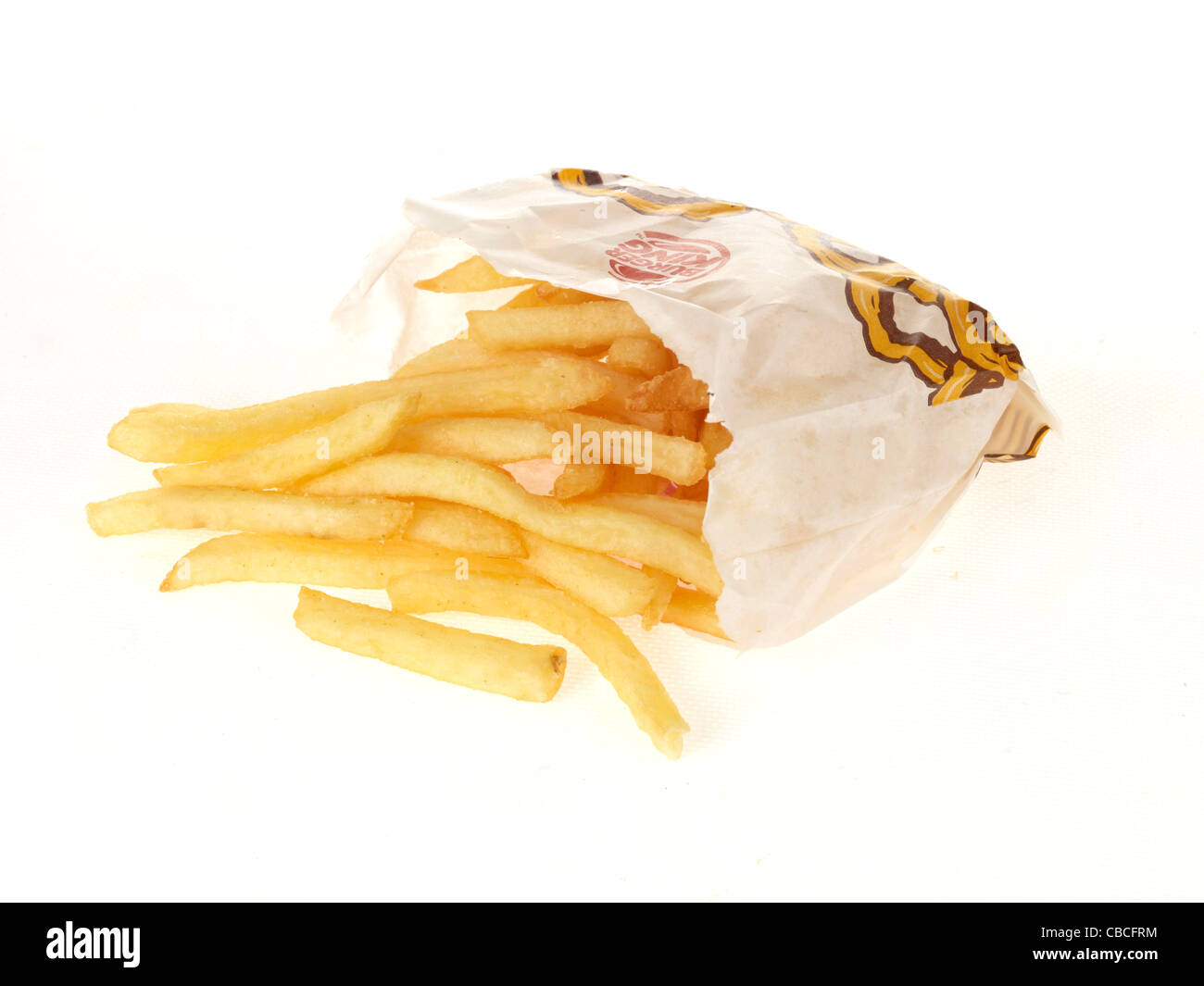 Sachet de frite burger king Banque de photographies et d’images à haute ...